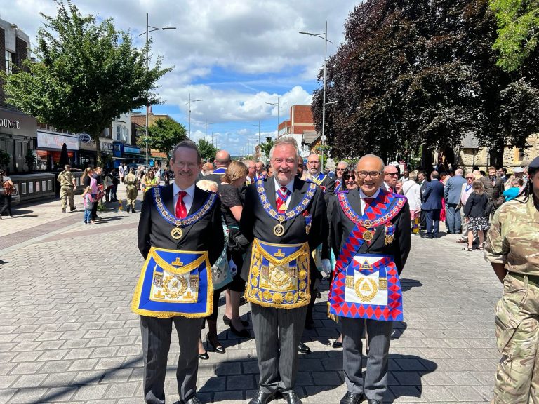 West Kent Masons at the Civic Service of the London Borough of Bexley ...